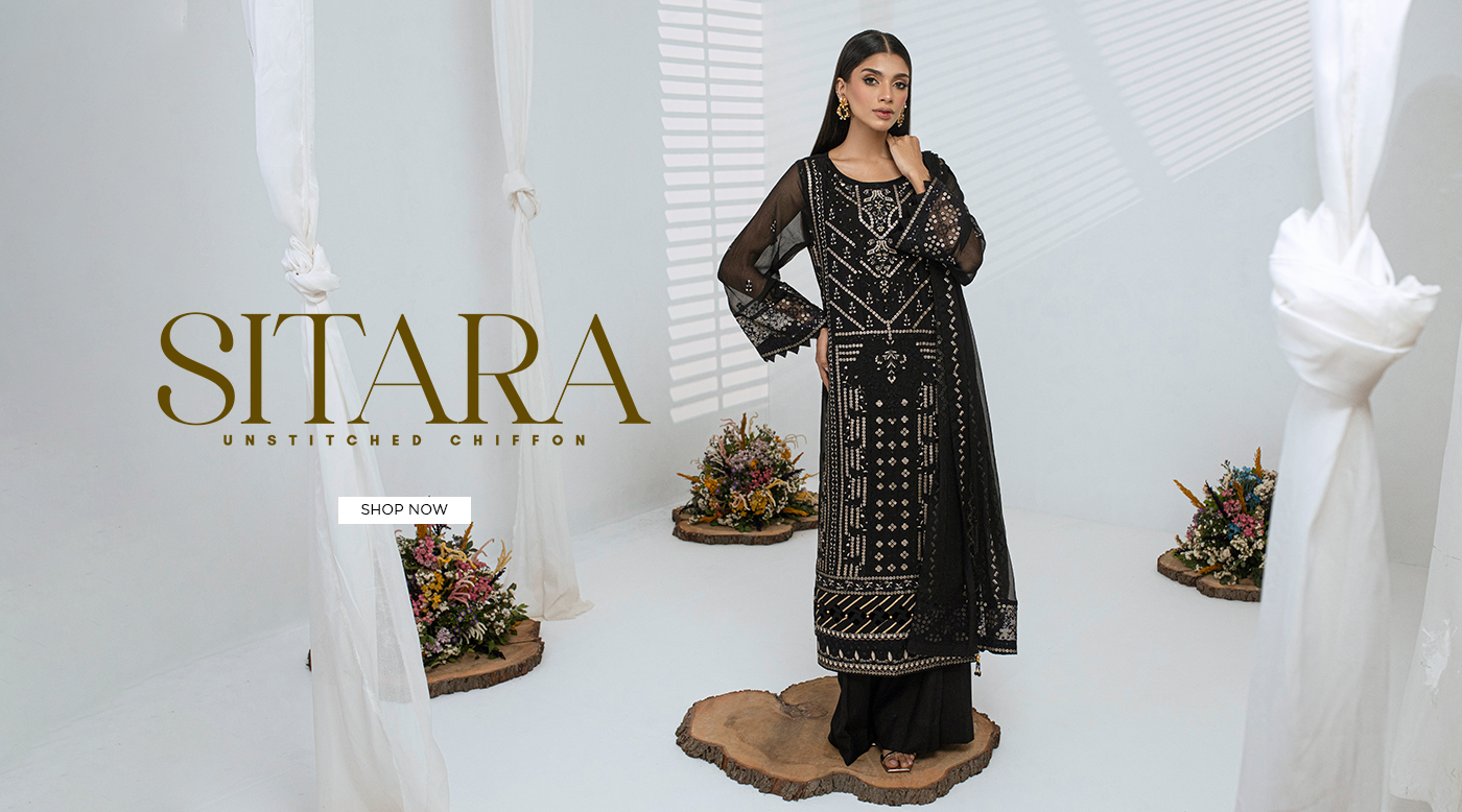 Sitara Unstitched Chiffon Collection – Shamooz
